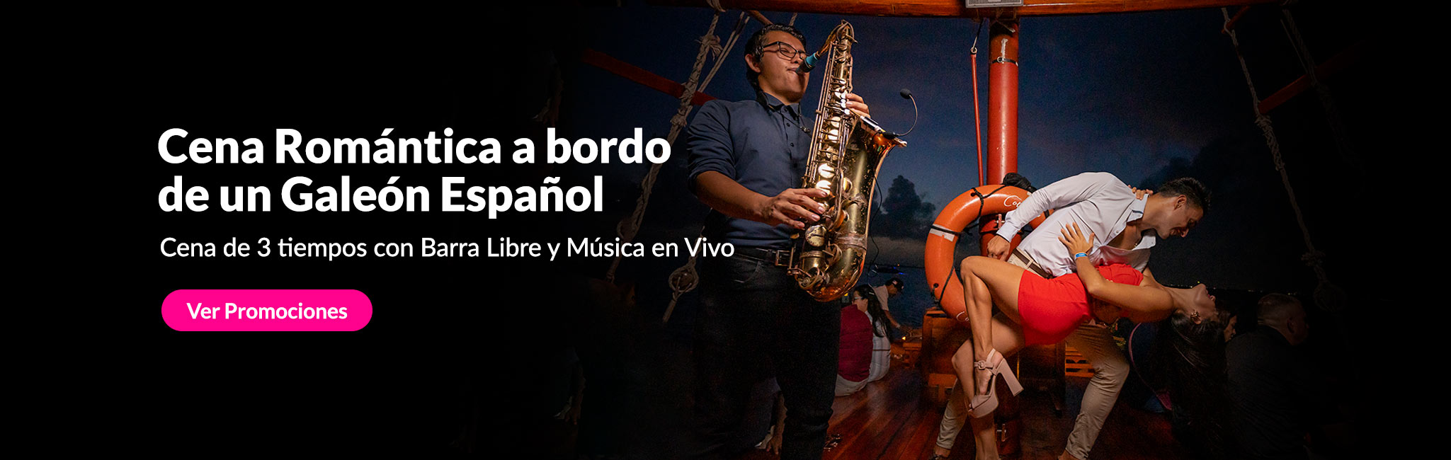 Tour Romántico en Cancún | Columbus Cruise